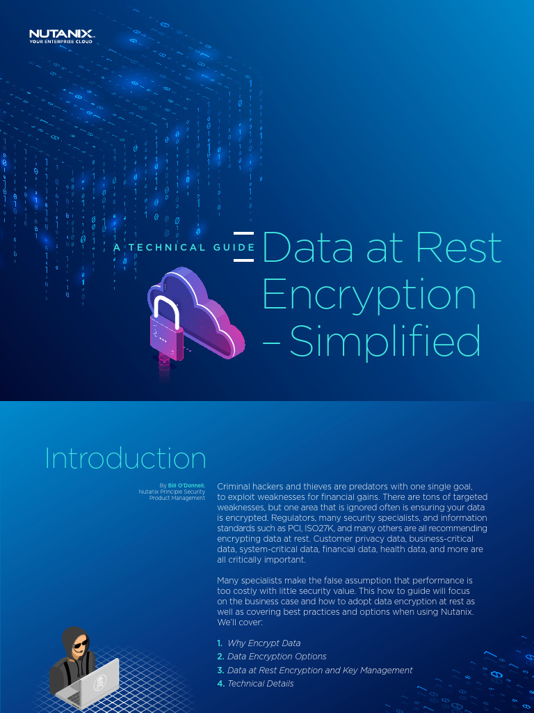 Data at Rest Encryption-Simplified (2021) - 12pg | PDF | Computer ...