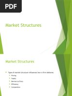 Market Structures - Notes For Economics Students | PDF
