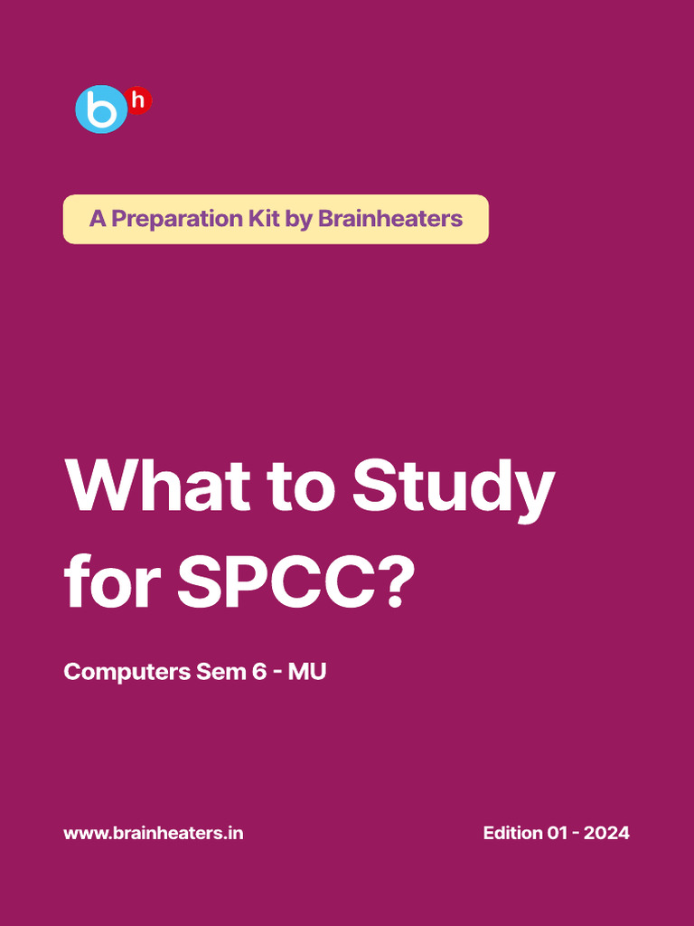 SPCC - BH.preparation Kit 2024 | PDF | Compiler | Parsing