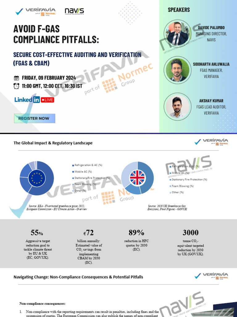 Avoid F-Gas Compliance Pitfalls | PDF | Environmental Impact | Gases
