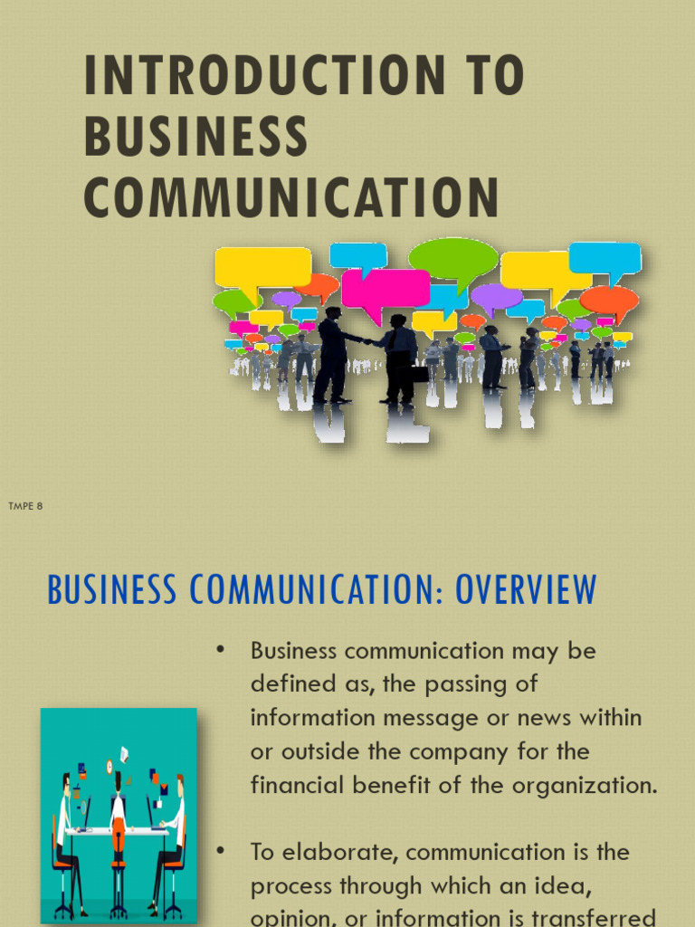 M2 Lecture IntrotoBusinessComm | PDF | Communication | Hierarchy