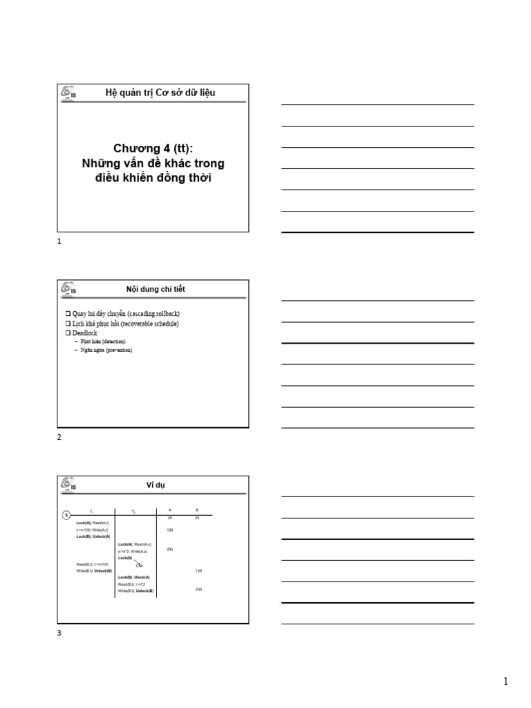 Buoi8 - Chuong04 - TT - Dieu Khien Truy Xuat Dong Thoi | PDF