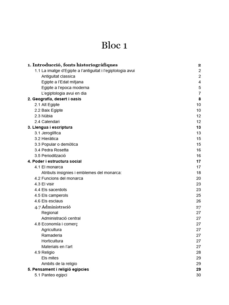 Bloc 1 ART EGIPCI | PDF