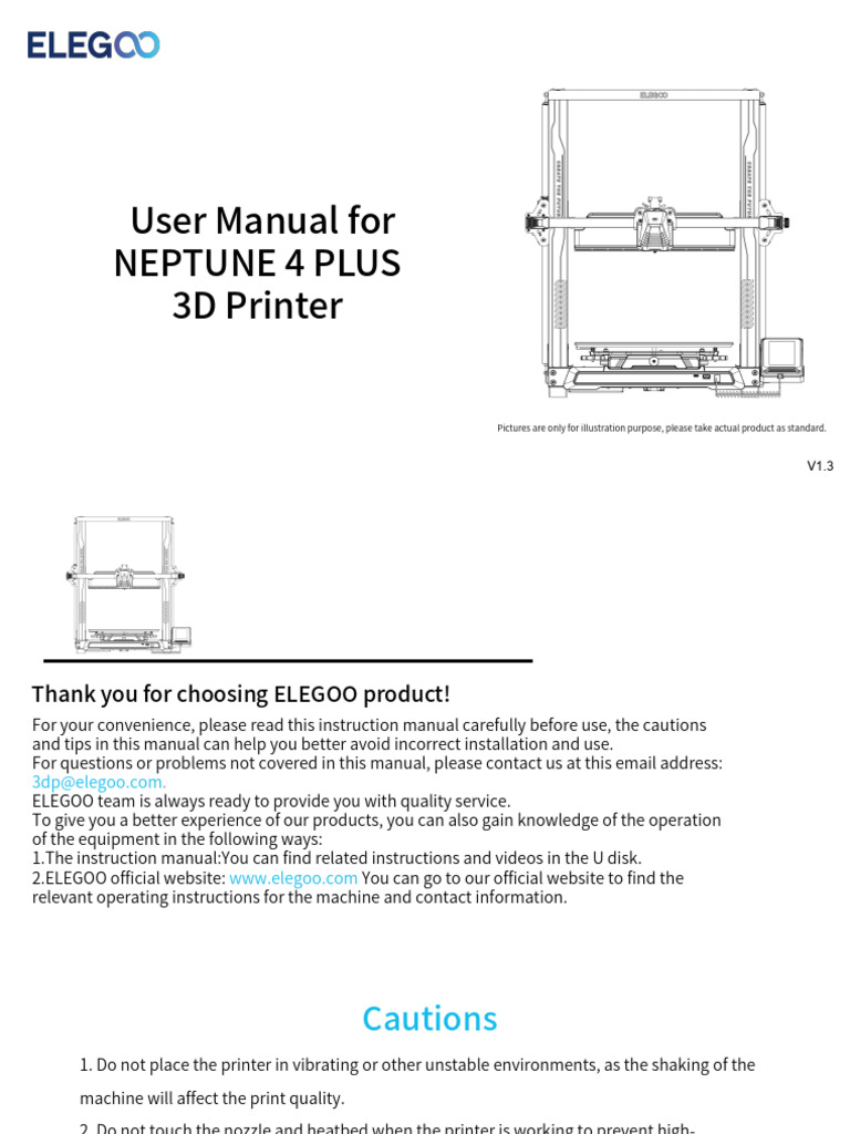 NEPTUNE 4 PLUS User Guide | PDF | Computer Network | Printer (Computing)