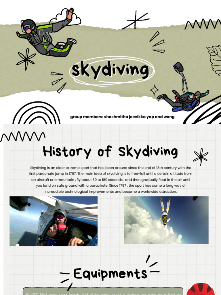 Skydiving 2 | PDF | Parachuting | Parachute