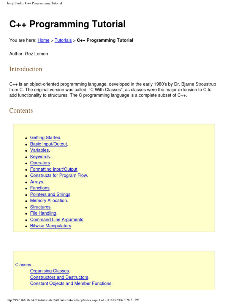 Alltutor Tutorial Cpp Index Asp Pdf C Pointer Computer Programming 1905