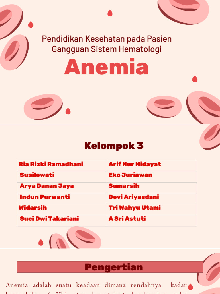 Panduan Lengkap Anemia dan Penanganannya | PDF
