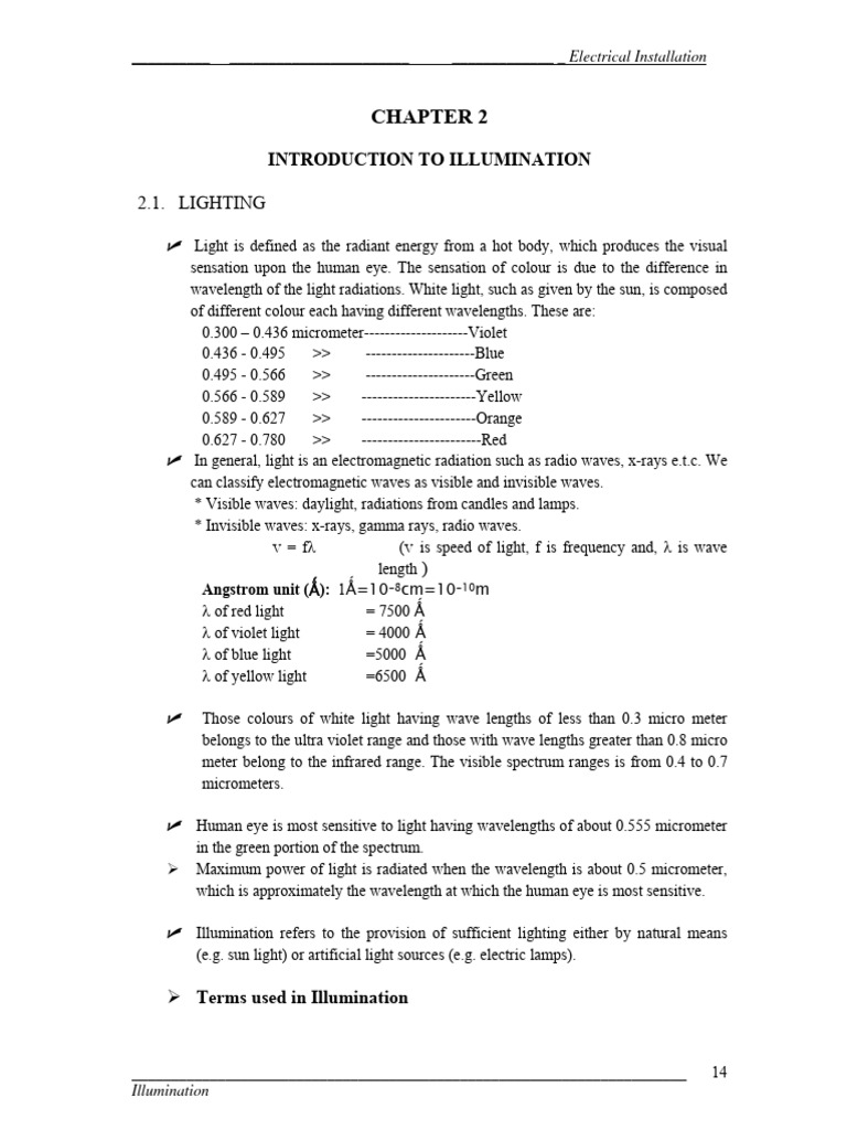 HandOut CH2 | PDF | Incandescent Light Bulb | Lighting