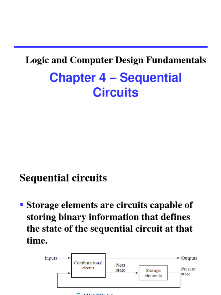 Chap - 04-Sequential Circuits | PDF | Logic Gate | Electronics