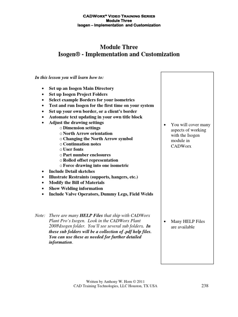 Isogen Lesson | PDF | Auto Cad | Computer Aided Design