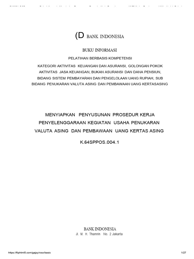 Pelatihan KUPVA dan UKA | PDF