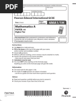 Foundation Tier Formulae Sheet | PDF | Area | Circle