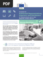MDCG 2019 13 Sampling MDR IVDR | PDF | Medical Device