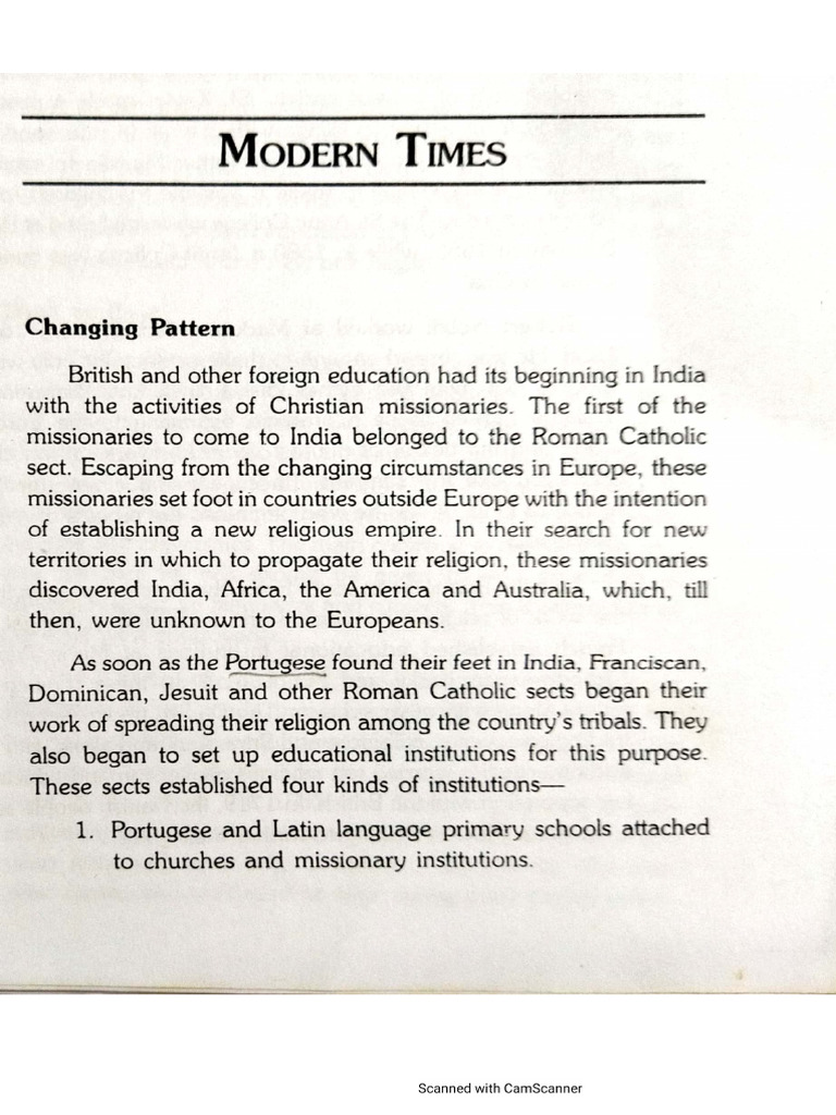 Missnarieous Effert in India | PDF