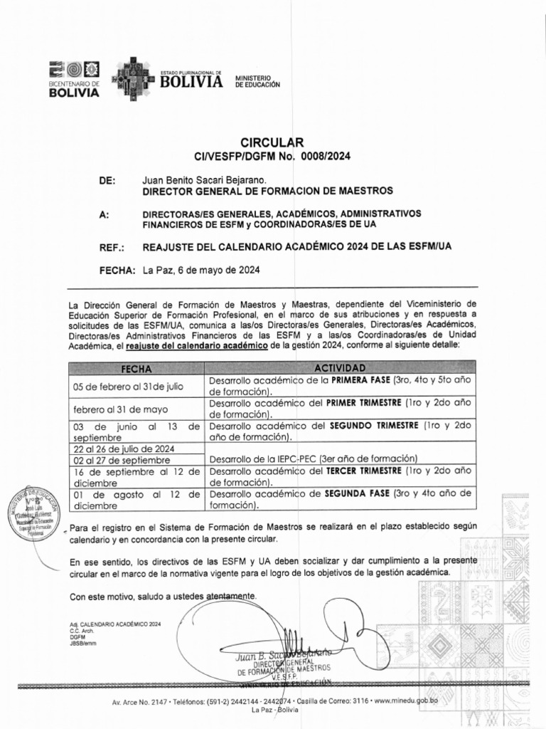 Ci Vesfp DGFM N 008 2024 | PDF