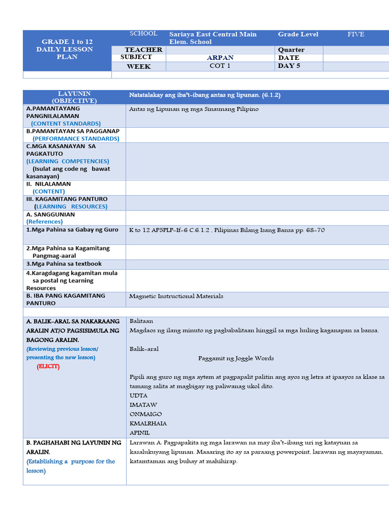 Arpan 5 - Cot 2023 | PDF