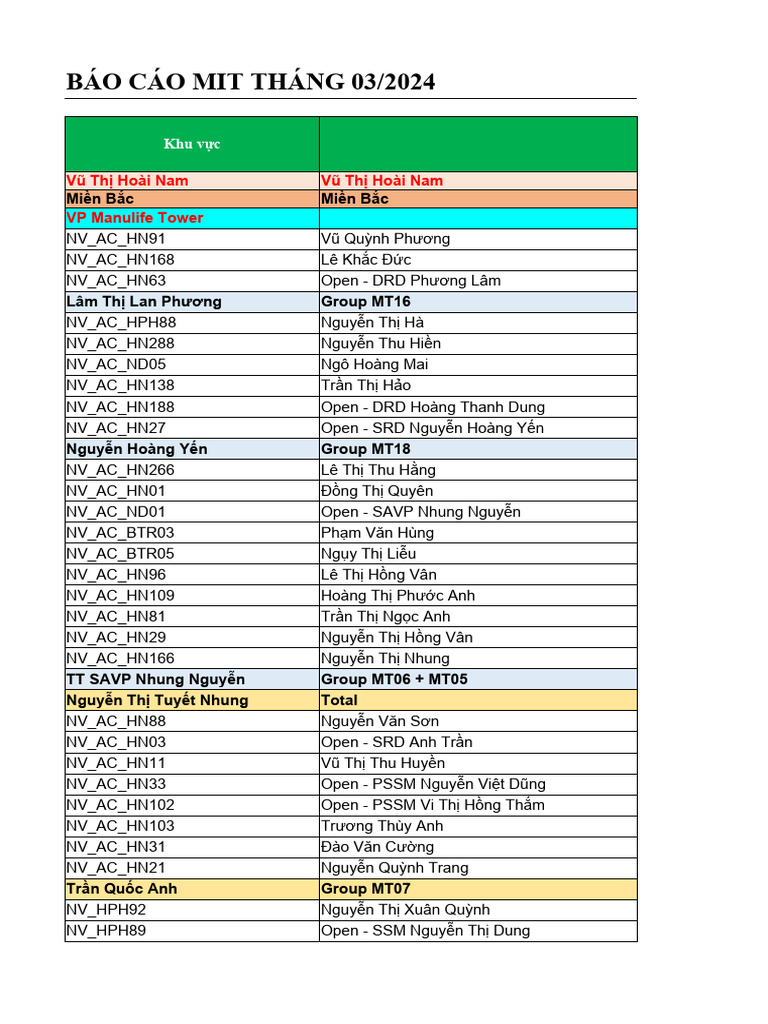 NVG - Báo Cáo Mit 202403 | PDF