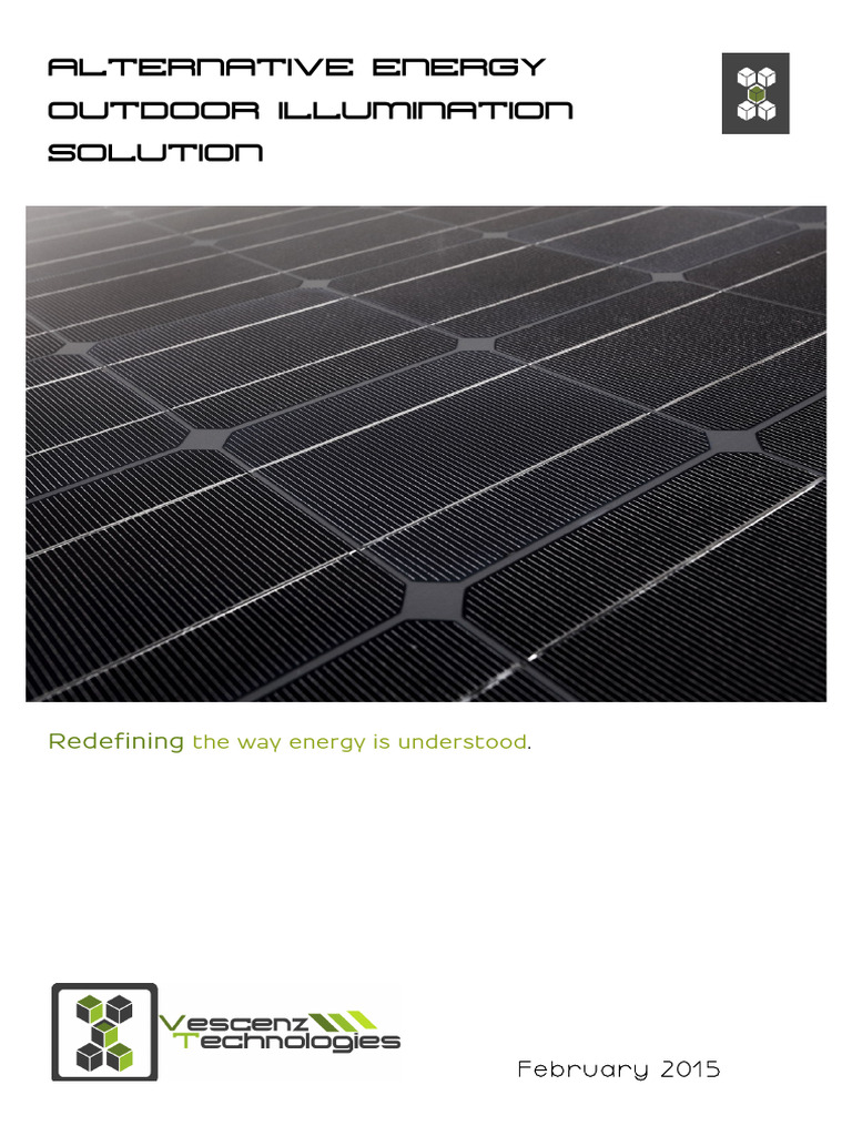 Outdoor Illumination Solution | PDF | Lighting | Light Emitting Diode