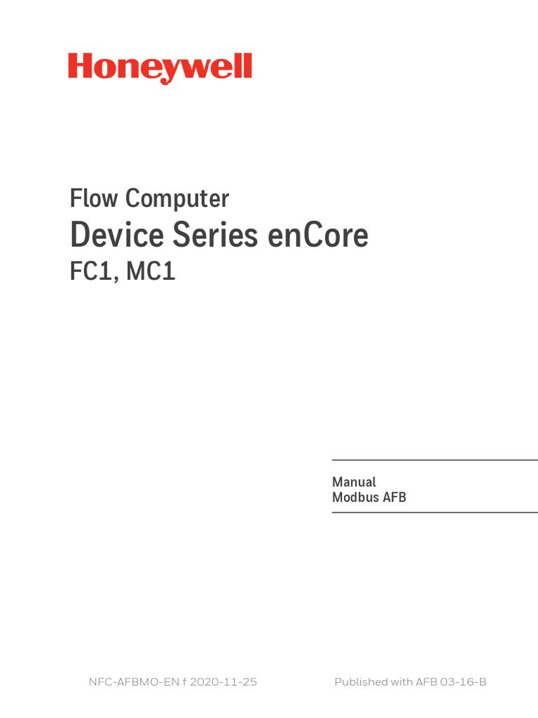 NFC Afb-Modbus en | PDF | Transmission Control Protocol | Port (Computer Networking)