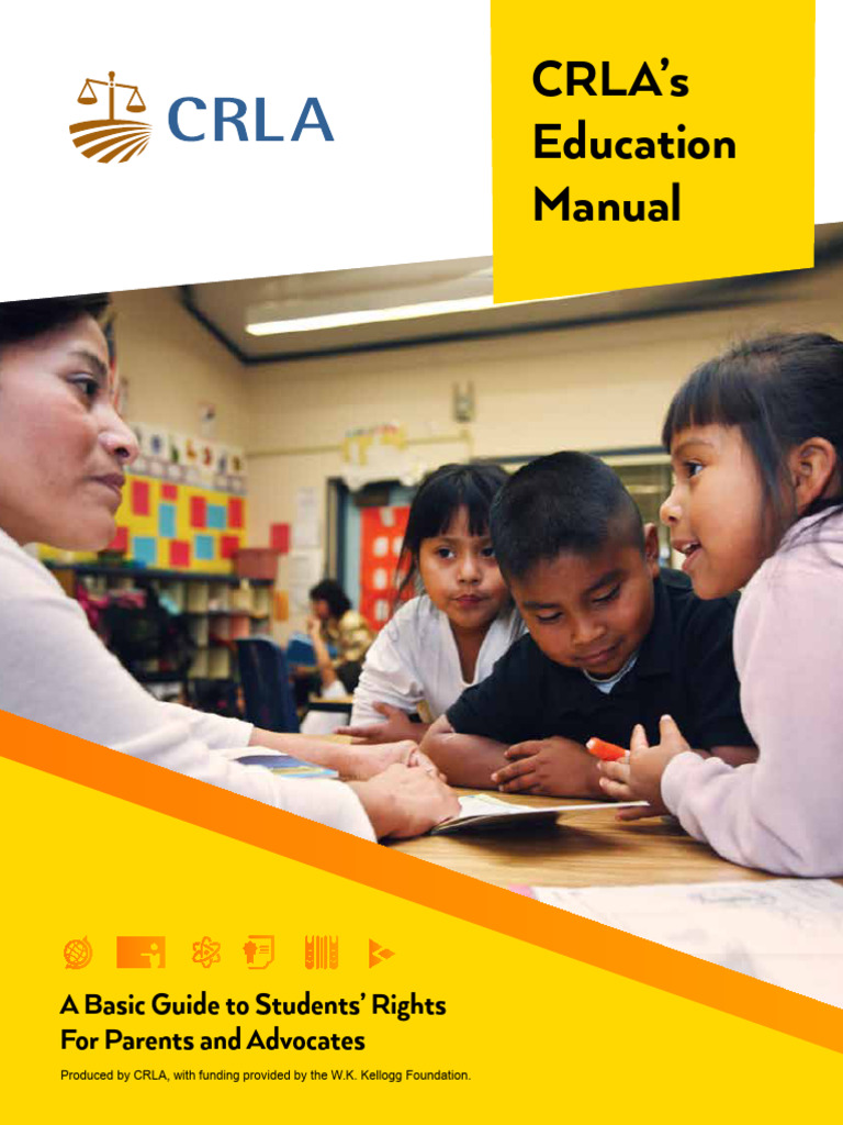 CRLA Education Manual 2020 English | PDF | Individualized Education ...