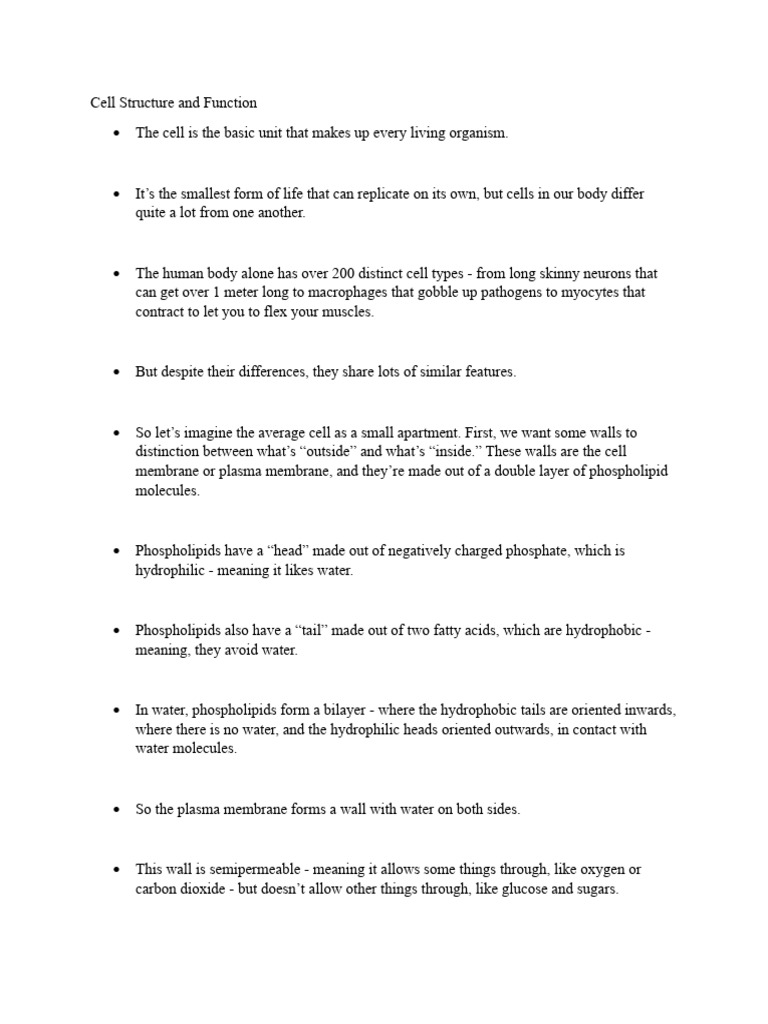 Biology Notes | PDF | Endoplasmic Reticulum | Ribosome