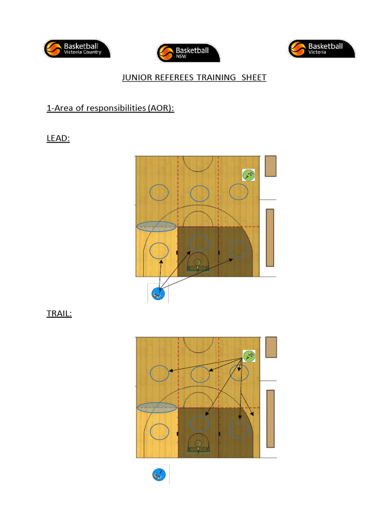 2 Junior Referee Sheet AOR | PDF
