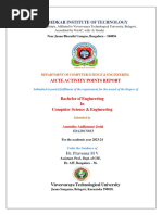 AICTE Activity Points | PDF
