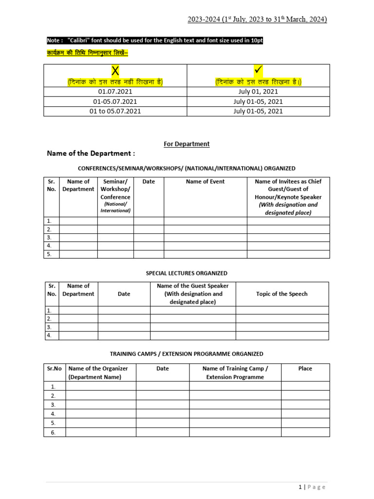 Annual Report Format 2023-2024, Sabyasachi | PDF