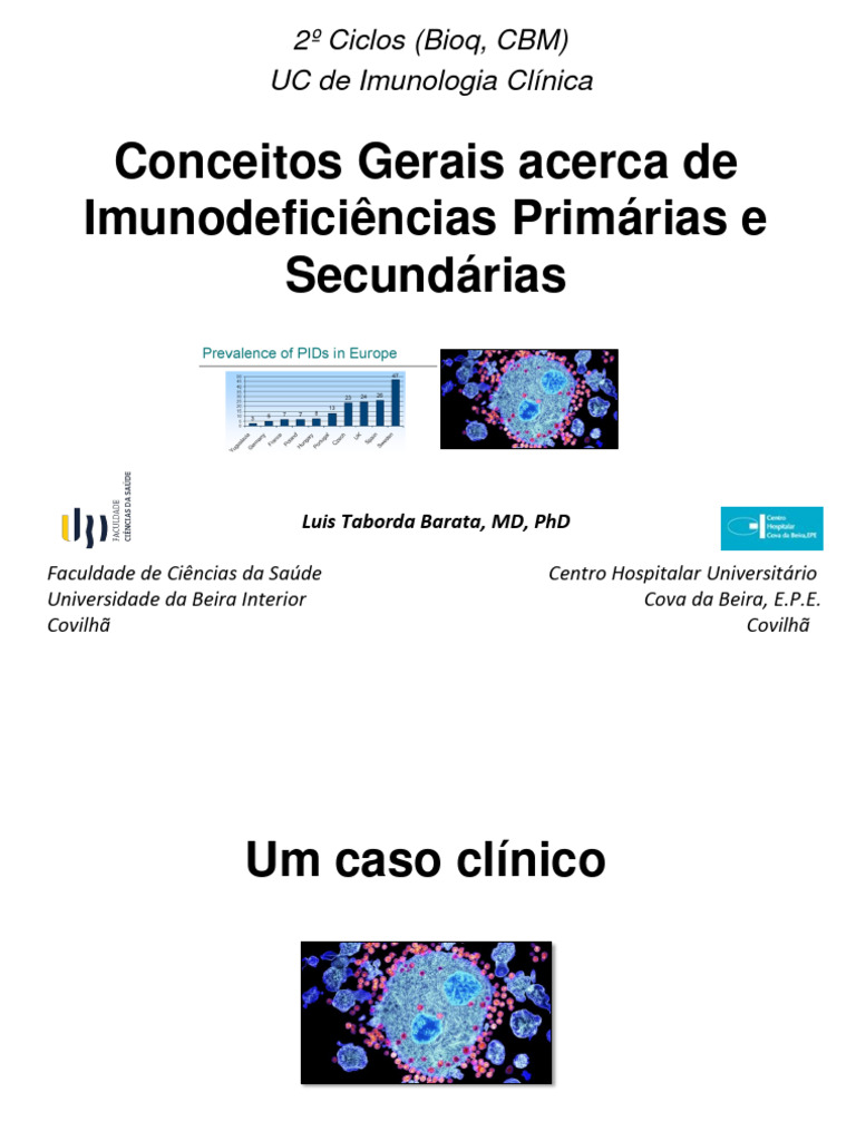 Aspectos Gerais Das IDP e IDS | PDF | Linfócito | Anticorpo