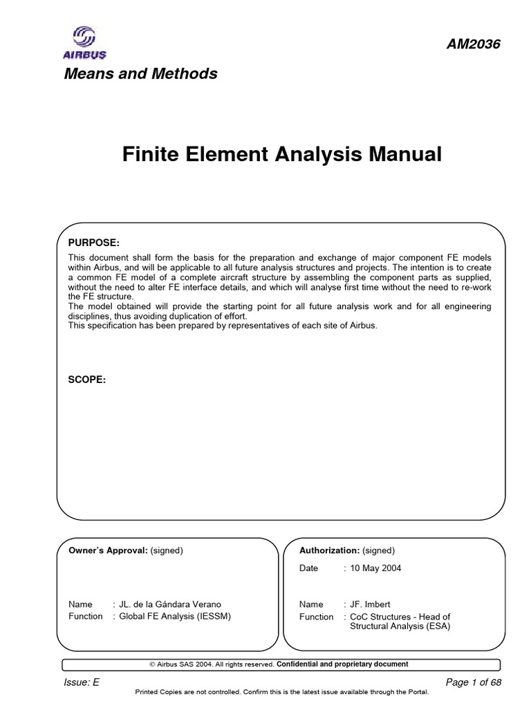 AM2036 | PDF | Verification And Validation | Finite Element Method