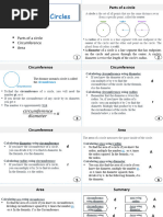 Differences Between Area and Circumference of A Circle | PDF | Area ...