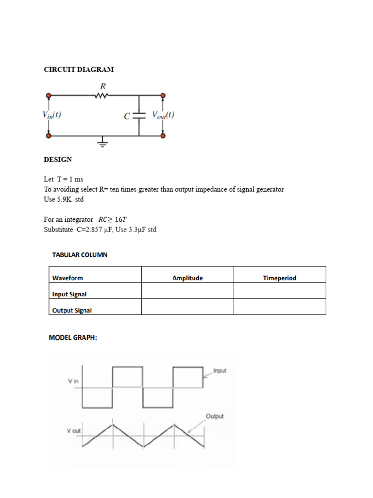 Ckts Lab Exp1 | PDF | Electronic Circuits | Electronic Engineering