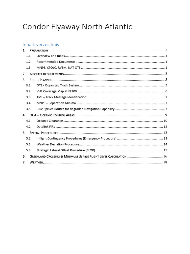 North Atlantic Flight Guide | PDF | Air Traffic Control | Aerospace