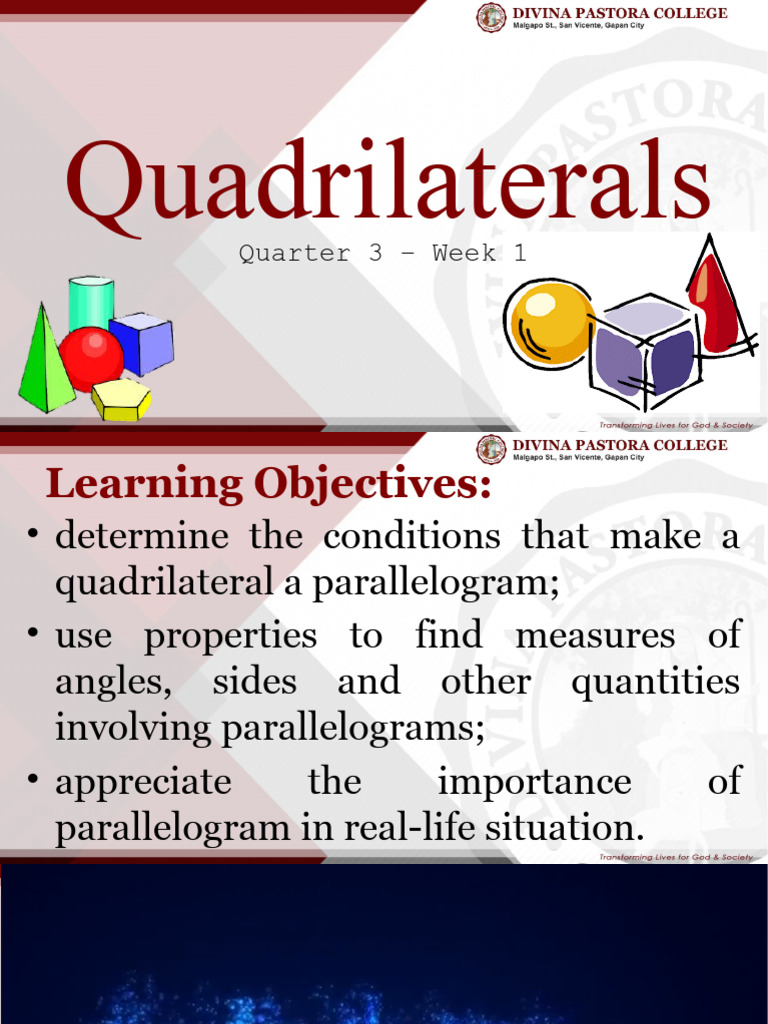 Math9 Q3 W1-2 | PDF | Rectangle | Triangle