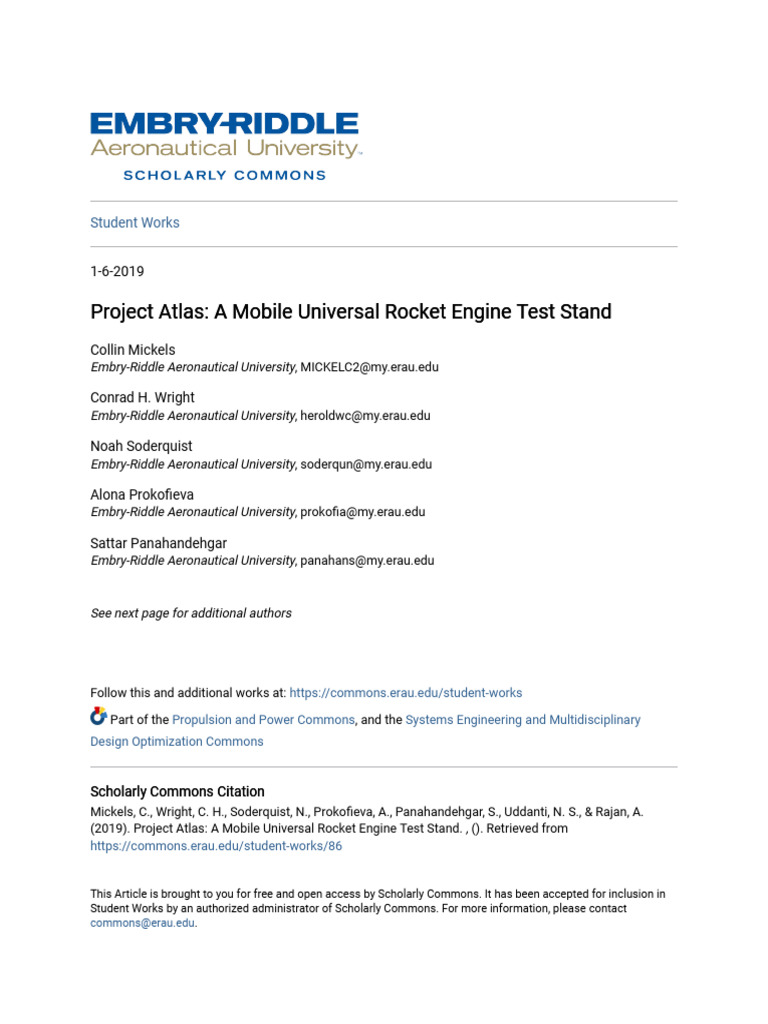 Mobile Rocket Engine Test Stand | PDF | Rocket Engine | Rocket Propellant