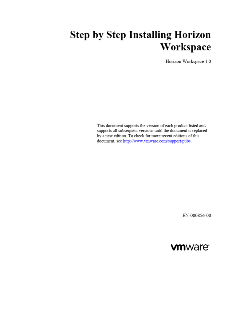 Step by Step Installing HorizonWP01 | PDF | Active Directory | Computer Network