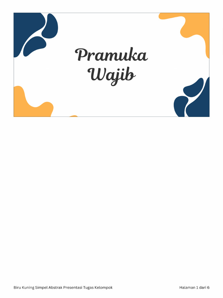 Pramuka Wajib Kurasaki Pdf