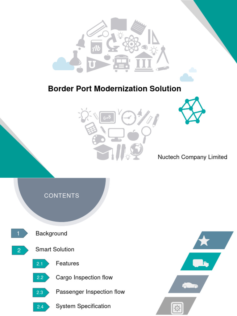 Border Port Modernization Solution. Nuctech Company Limited | PDF ...