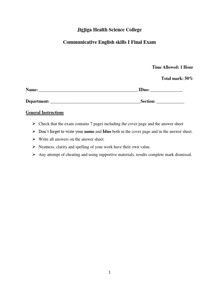 Comm. I Final Exam | PDF | Tropical Cyclones | University Comm. I Final Exam | PDF | Tropical Cyclones | University