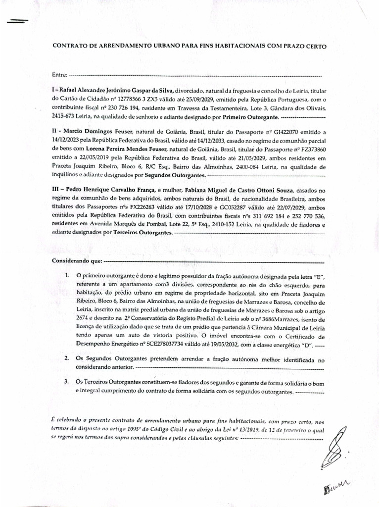 Comprovativo de Morada | PDF