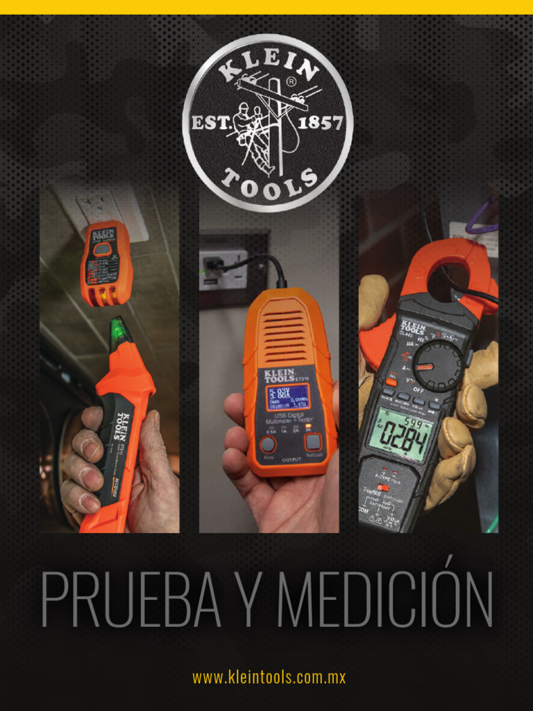 Catalogo Prueba y Medición Klein Tools - 0324 - WEB | PDF | Par ...