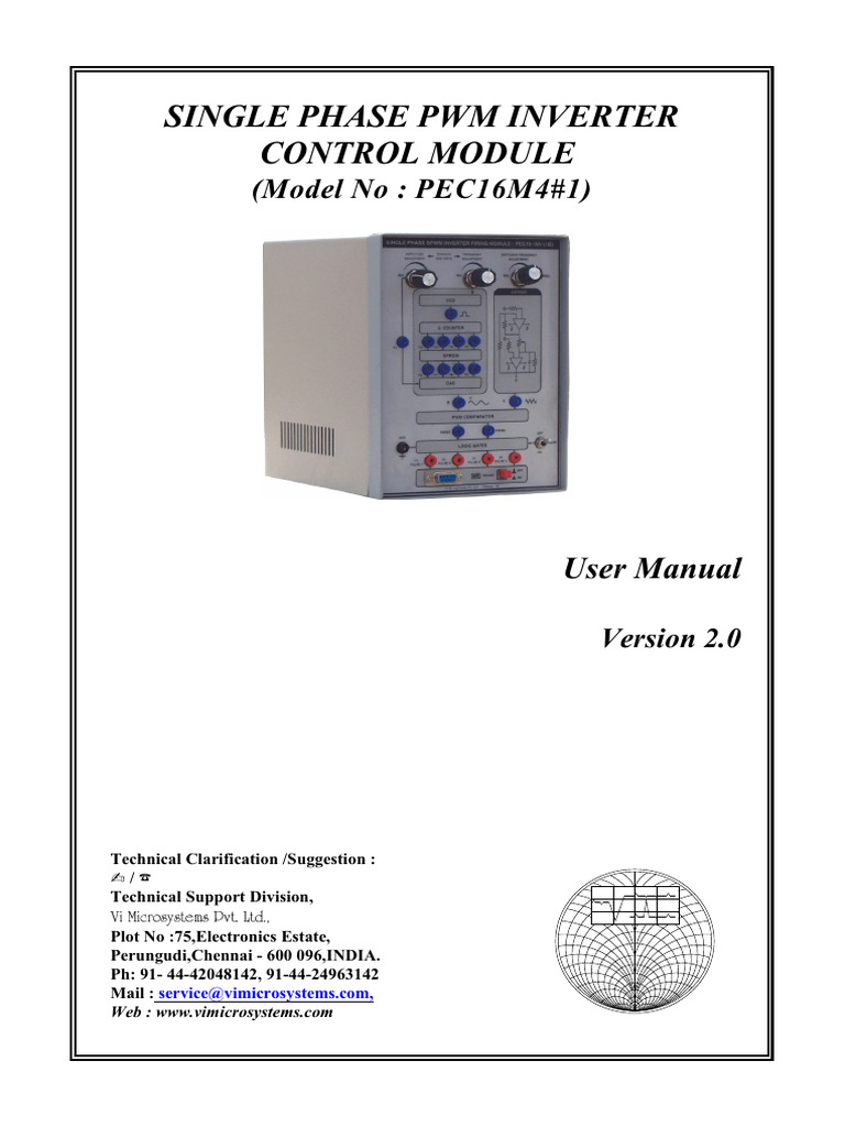 PEC 16M4#1 | PDF | Power Inverter | Electronics