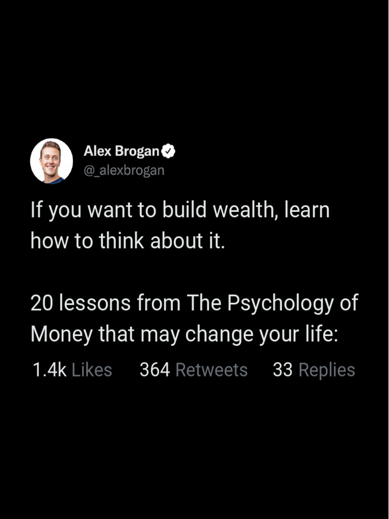 20 Wealth-Building Lessons from Money Psychology | PDF | Cognition ...