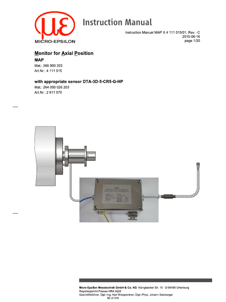 Monitor Axial Position | PDF