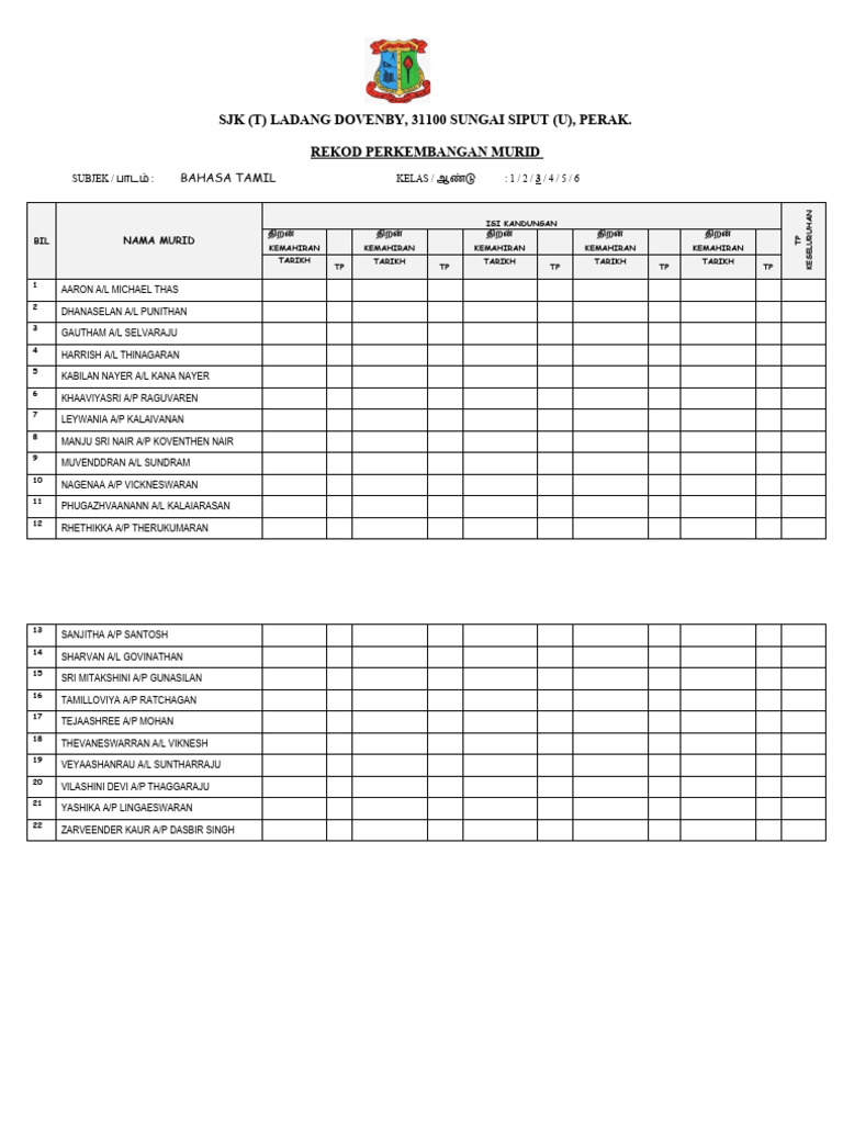 Borang Transit PBD 2024 | PDF