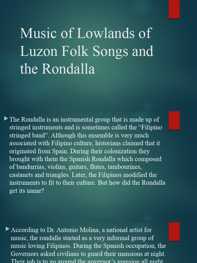 Understanding the Rondalla Ensemble | PDF | String Instruments ...