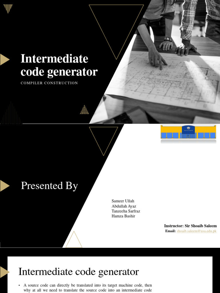 Group 15 Intermediate Code Generation Pdf Compiler Source Code