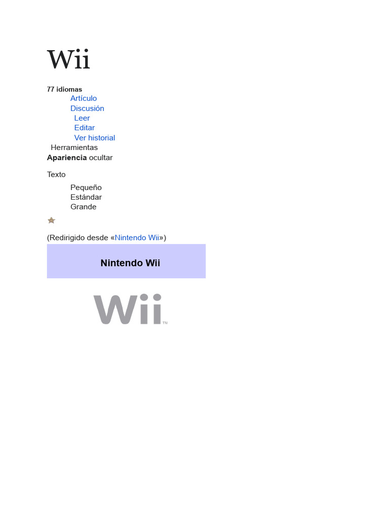 revision historica de la wii | PDF | Wii | Nintendo