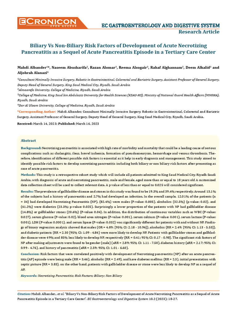 Ecgds 10 00966 | PDF | Gastroenterology | Medical Specialties