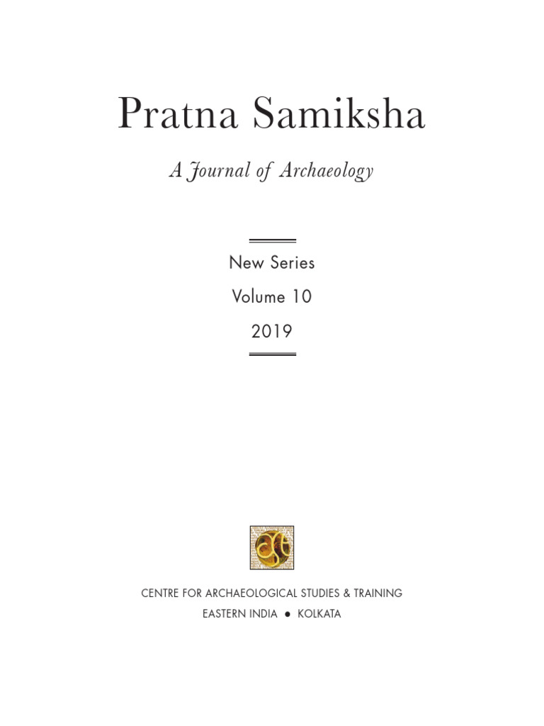 Pratna Samiksha: Archaeology Journal Vol 10 | PDF